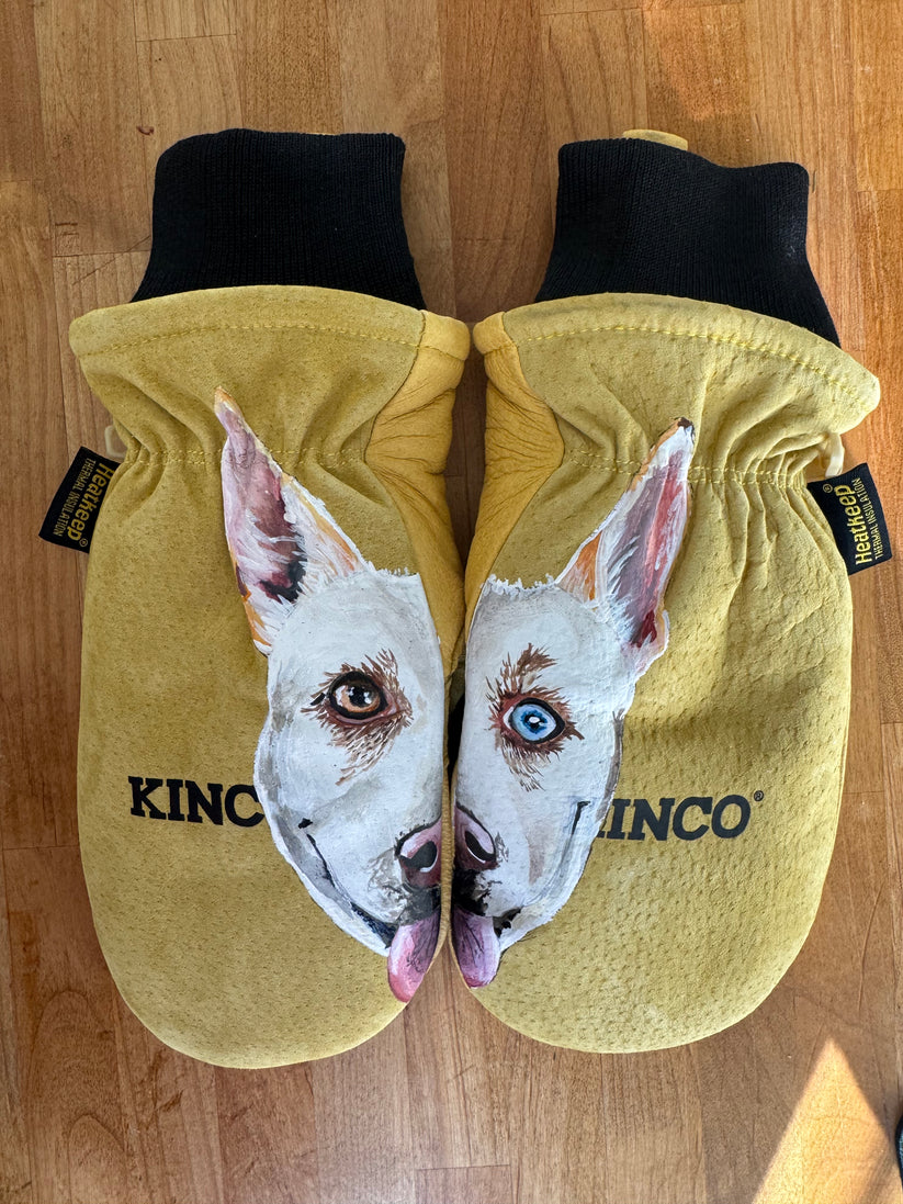 Custom Painted Kinco Ski Mittens – Willough Designs
